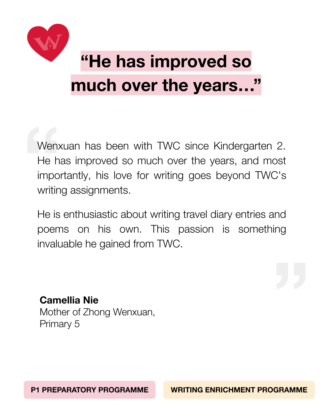 Excel in English and writing with TWC! | The Write Connection