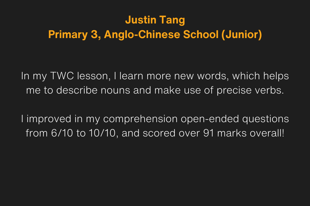 Excel in English and writing with TWC! | The Write Connection
