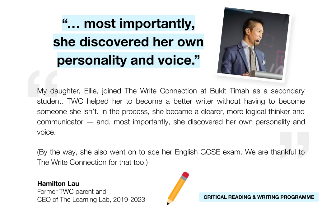 Excel in English and writing with TWC! | The Write Connection