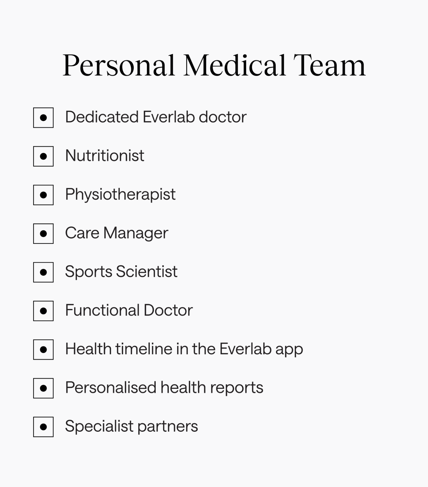 Everlab Longevity Program